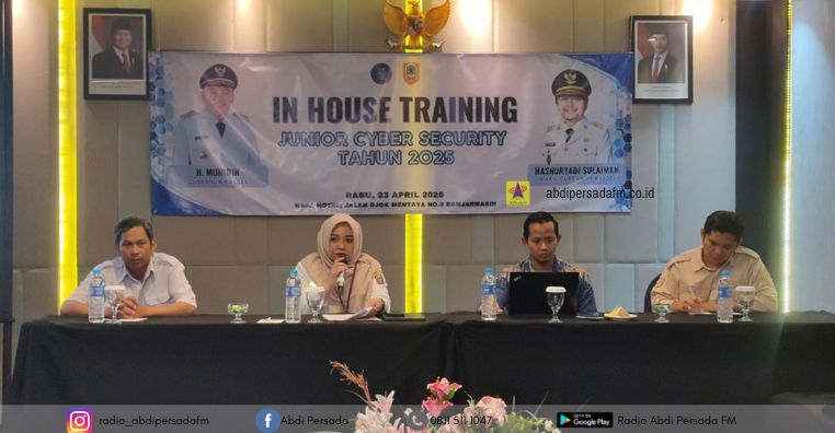 Tingkatkan Kualitas SDM Keamanan Siber, Diskominfo Kalsel Gelar In House Training Junior Cyber ...